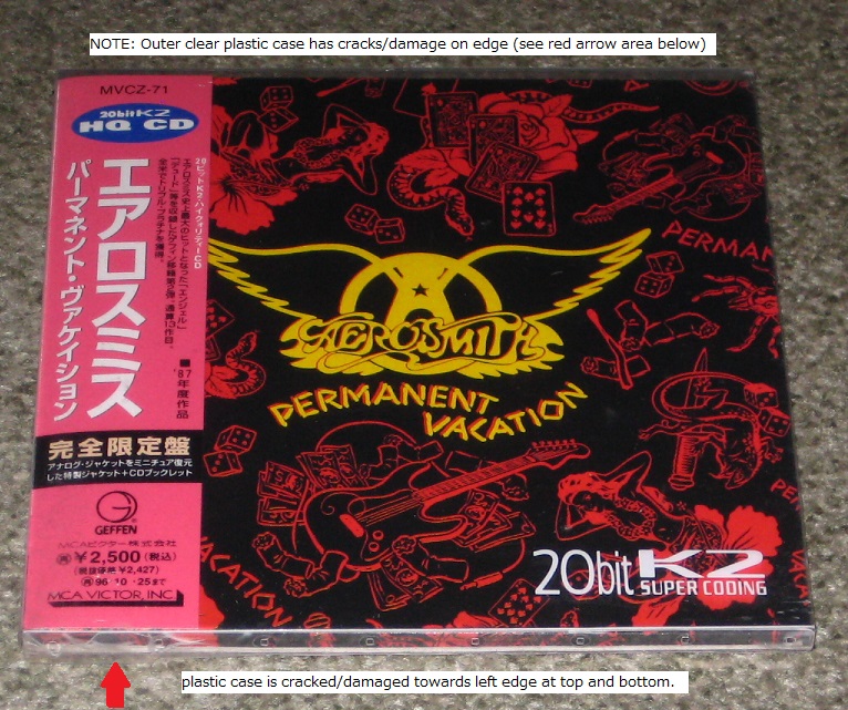 Aerosmith Permanent vacation (Vinyl Records, LP, CD) on CDandLP