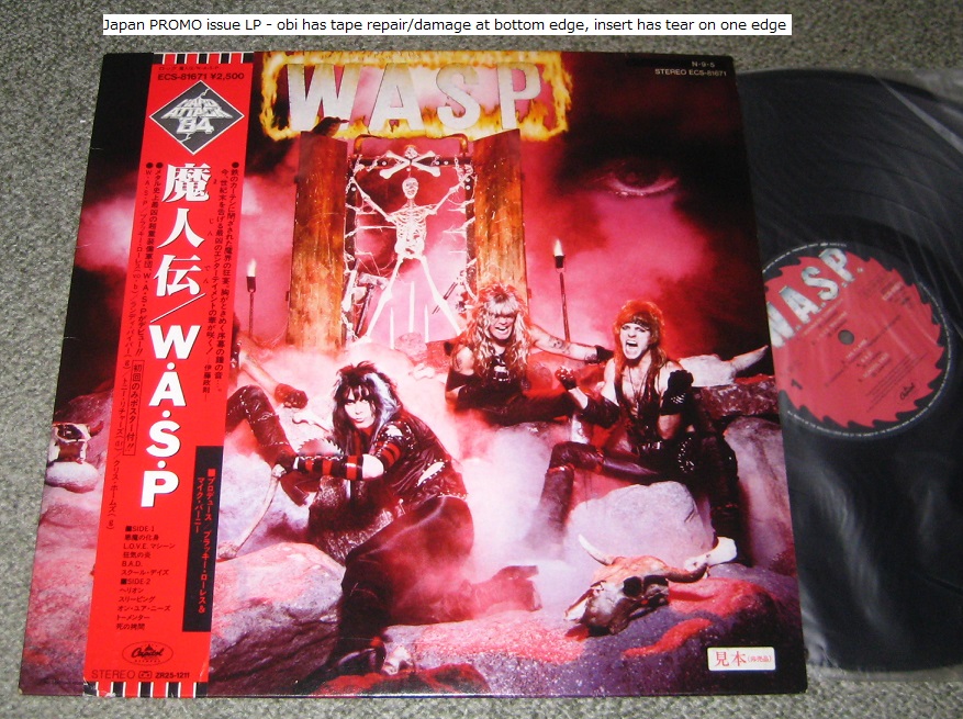 Wasp W.a.s.p Records, LPs, Vinyl and CDs - MusicStack